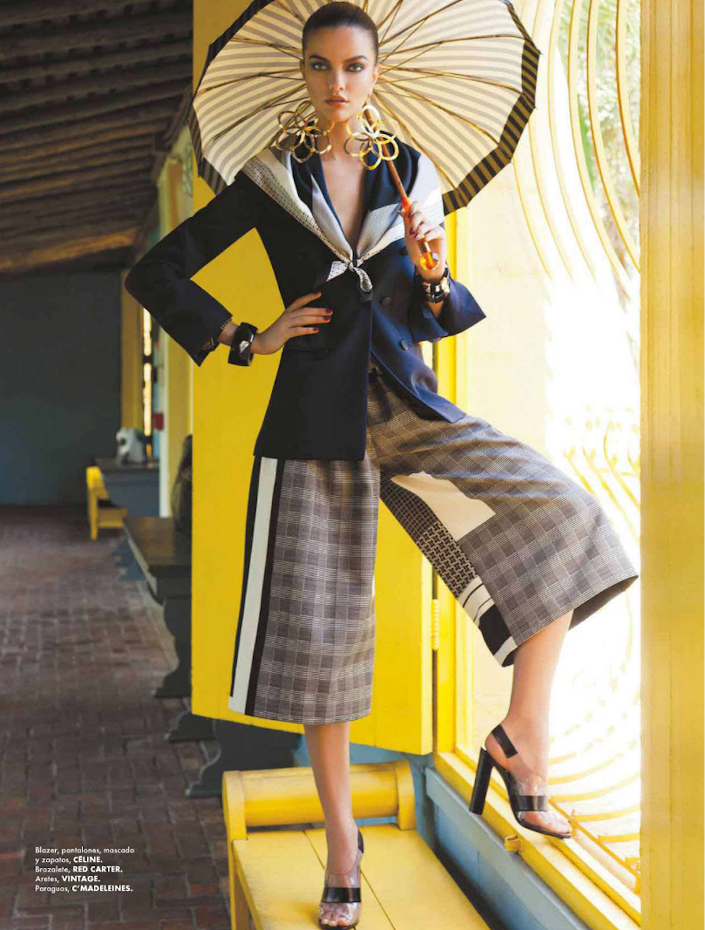 tropical: barbara fialho by danny cardozo for elle mexico january 2013 ...