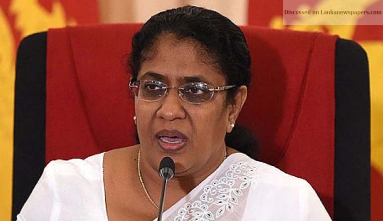 අන්තවාදීන් බිහිකල පියවරු හෙළි කරනවා - අධිකරණ ඇමතිනී තලතා