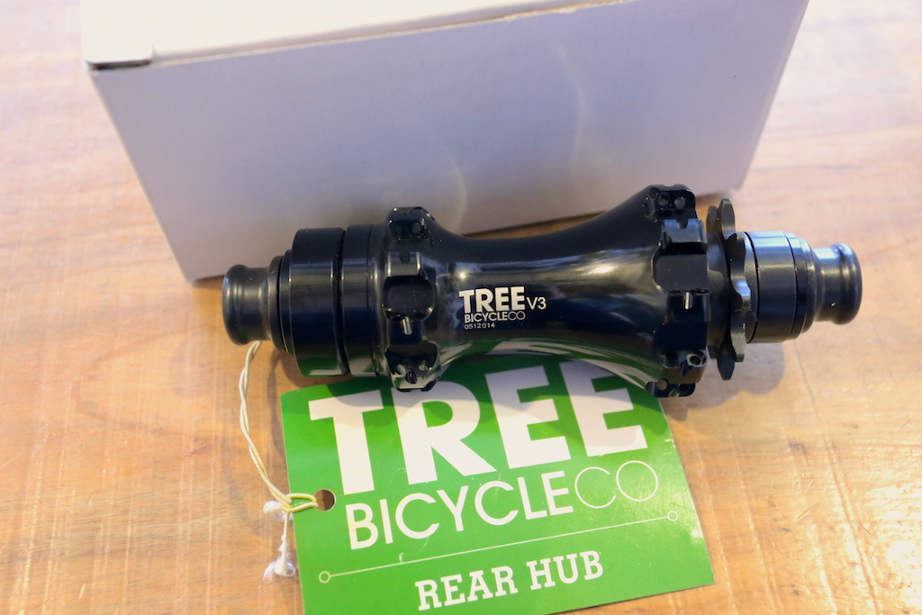 Del Mar BMX: TREE BICYCLE CO. STRAIGHT PULL REAR HUB V3