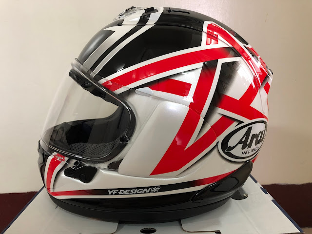 Arai x 56design RX-7X Nakano 中野真矢 五芒星 開箱