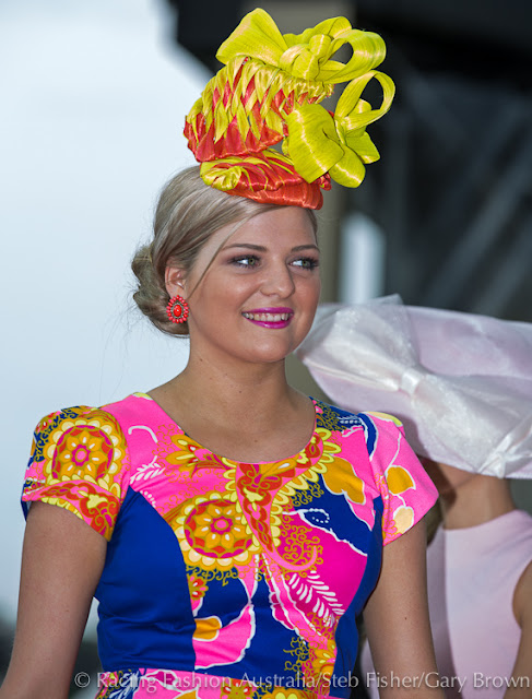 Racing Fashion: Melbourne Cup Day Racing Fashion = Colour, Fun, Hats ...