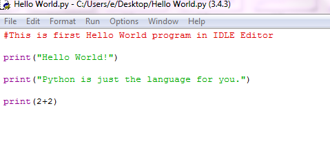 শুধুই পাইথন | Learn python in Bangla | Only Python: ৩। IDLE Editor বা ...