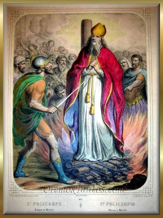 ® Santoral Católico ®: San Policarpio de Esmira