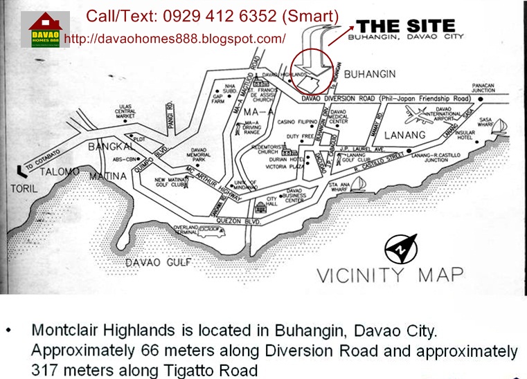 DAVAO HOMES 888: MONTCLAIR HIGHLANDS - Buhangin, Davao City.