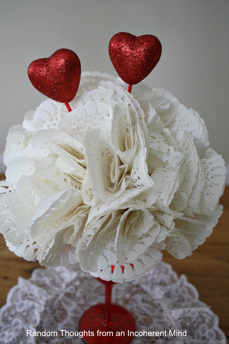 Valentine's Day Crafting (with the dollar store) - Random Thoughts Home