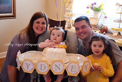 The Averitt Fam: Sydney's 1st Birthday Party...
