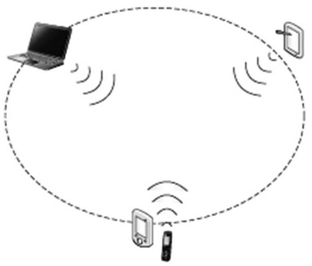 words are window: WLAN, WWAN, WMAN and WPAN