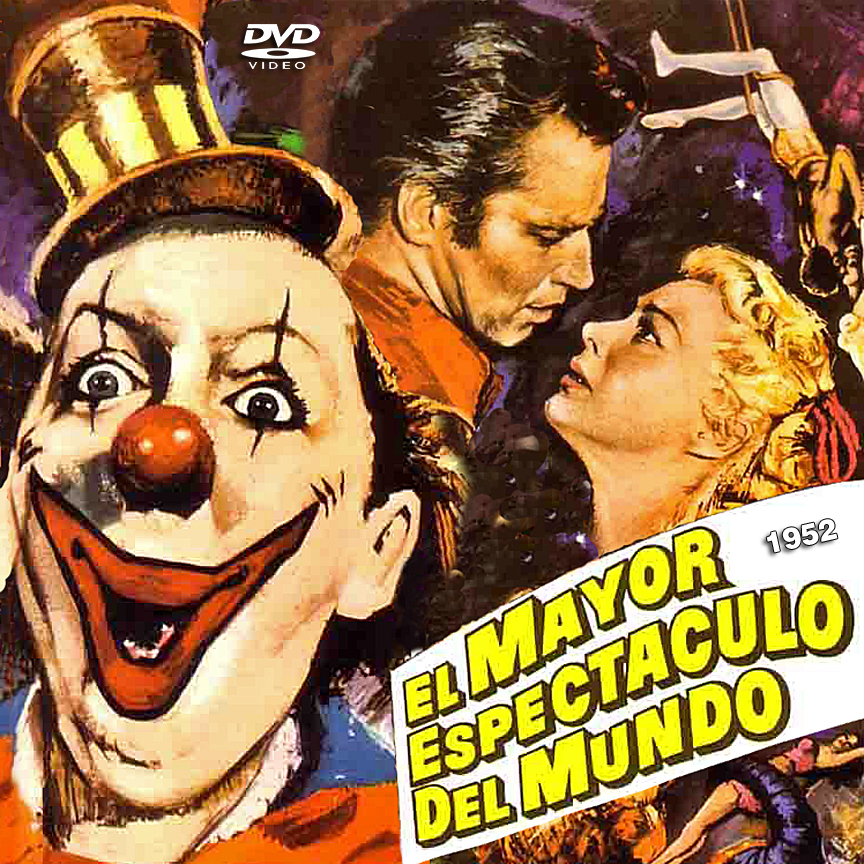 Caratulas de películas DVD para cajas CD: El mayor espectáculo del ...