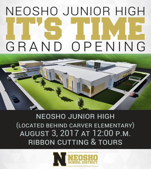 Inside Joplin: Grand opening set for new Neosho Junior High School