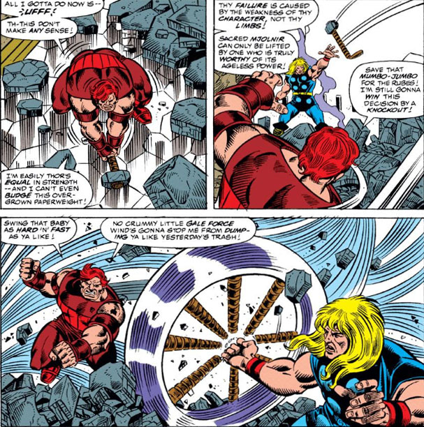 Thor Vs Juggernaut