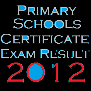 Primary Schools Certificate PSC Exam Result 2012