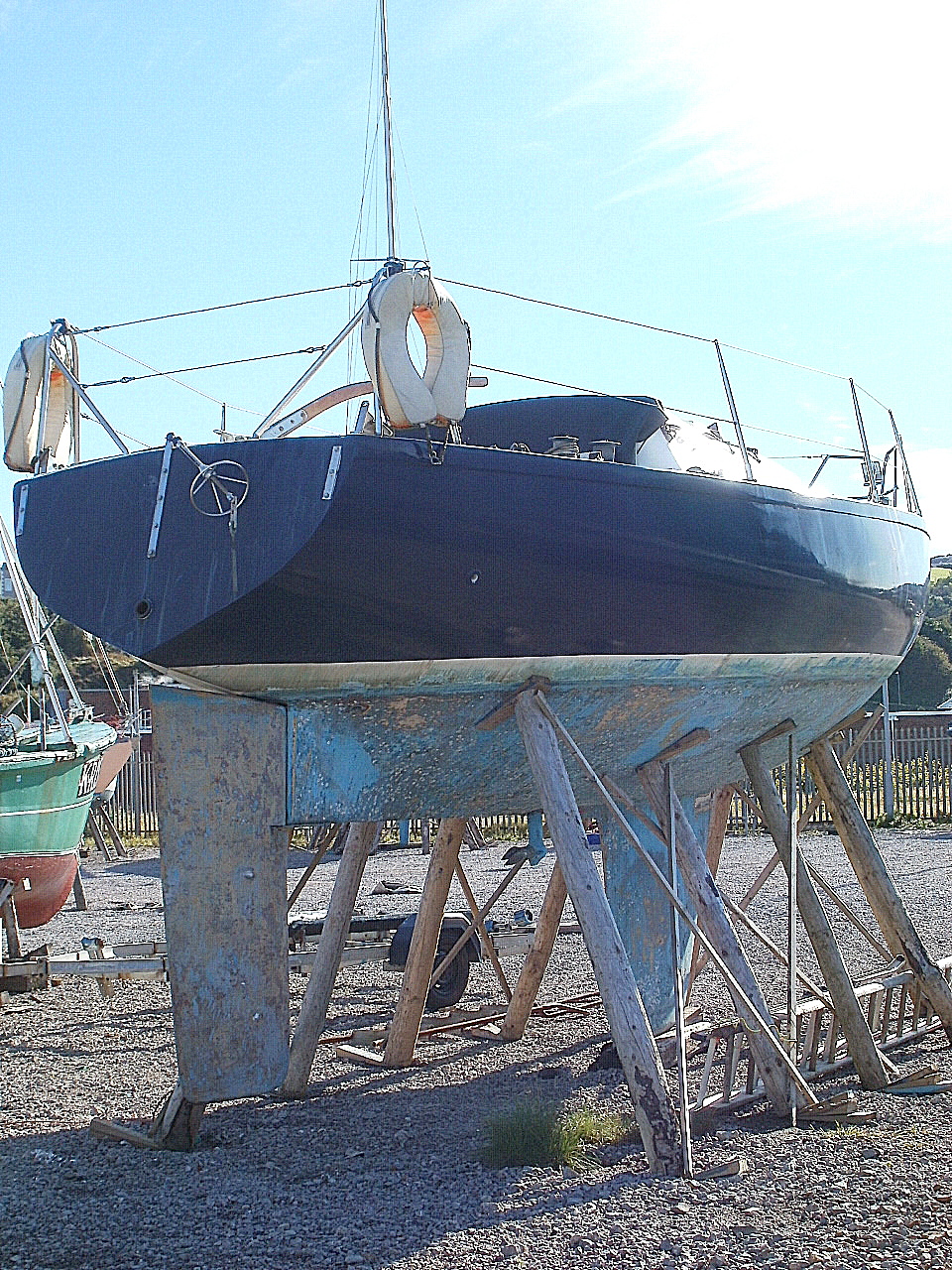 Shockwave40: Unknown - IOR 3/4 ton yacht ( possibly 1/2 ton IOR yacht )