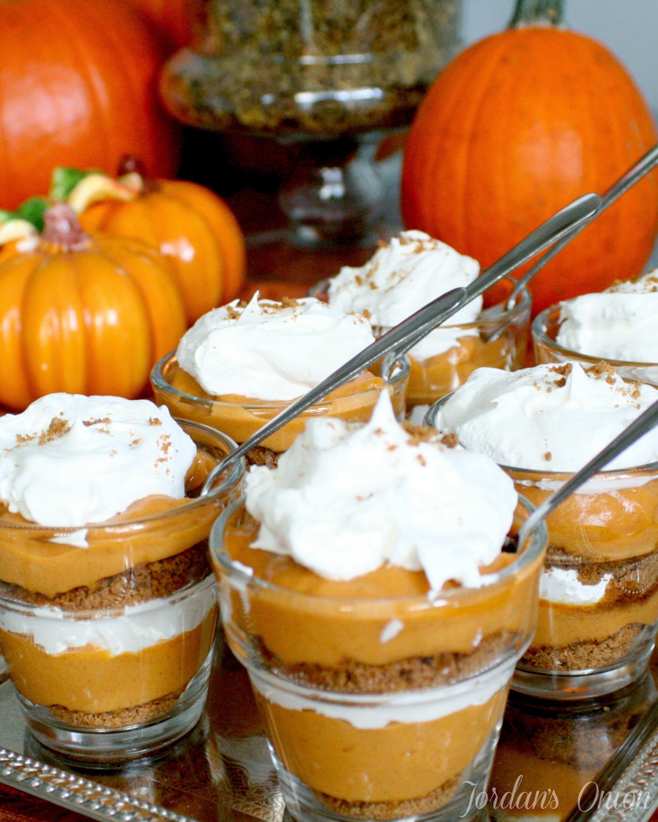 Pumpkin Pudding Parfaits | Jordan's Easy Entertaining