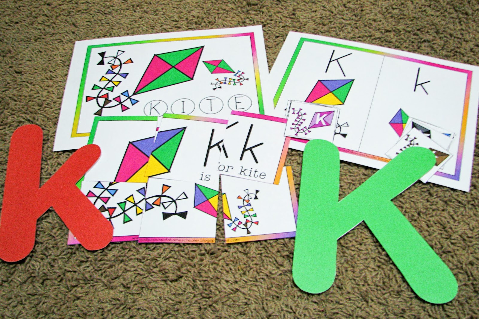 Mommy's Little Helper: Letter K/Kites