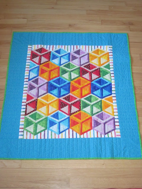 Nana Made It!: Hollow Cube Block Quilt