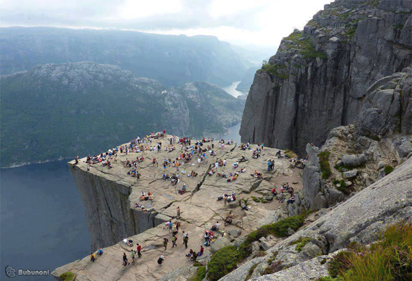 Lugares incríveis: Pedra do Púlpito, Noruega - Bubunoni