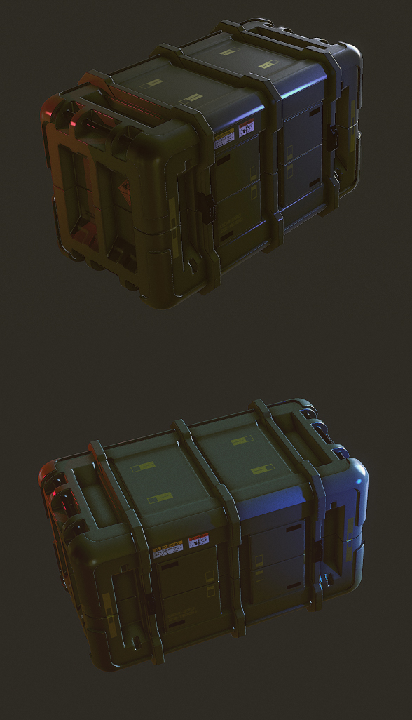 Rom-ko's sketchbook: Military box