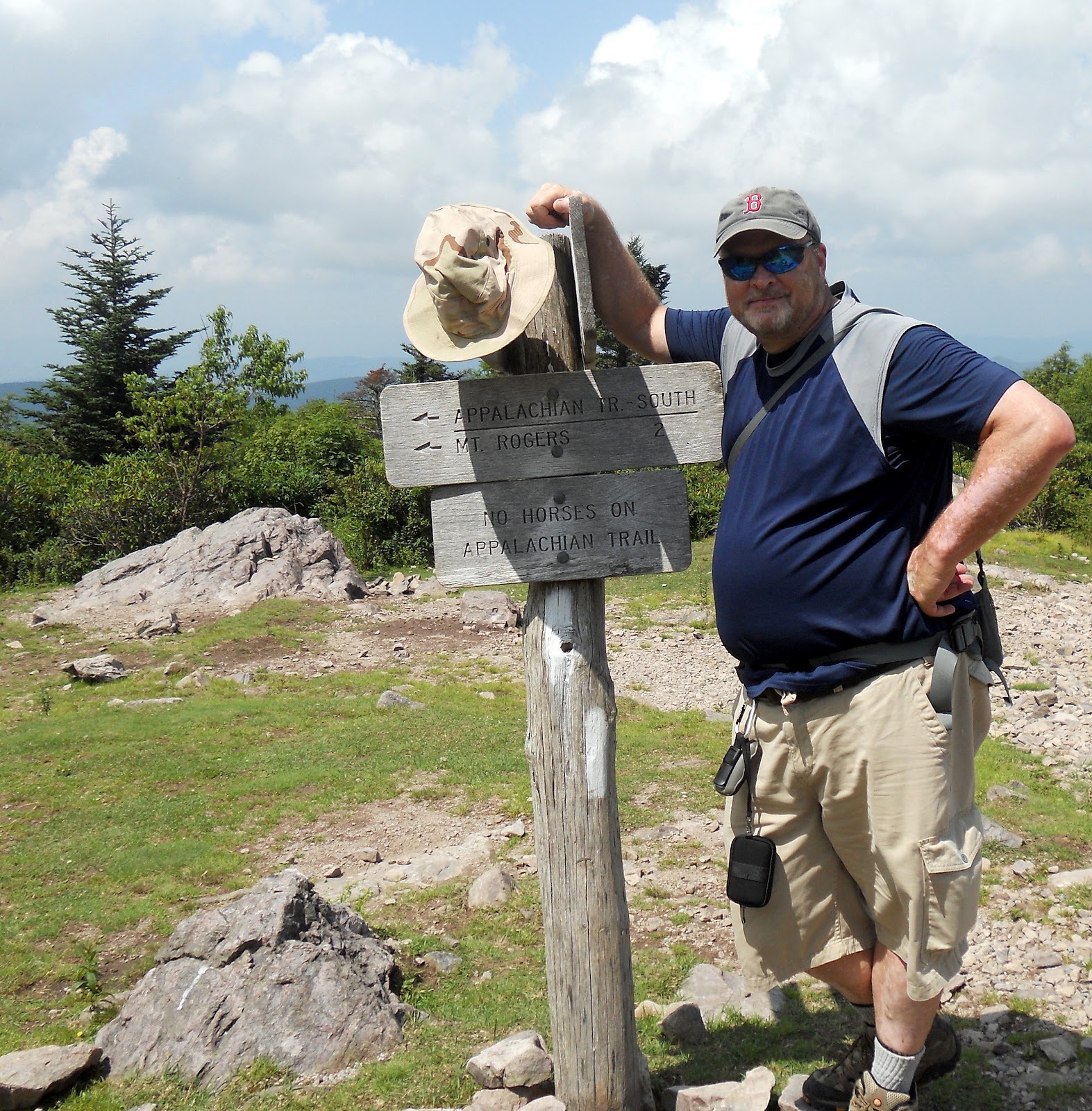 Hiking with a Fat Bald White Guy: Grayson Highlands To Mount Rogers