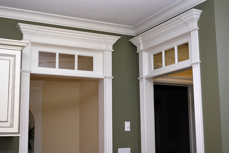 Window,Door: Photo: arched, square, round transom windows