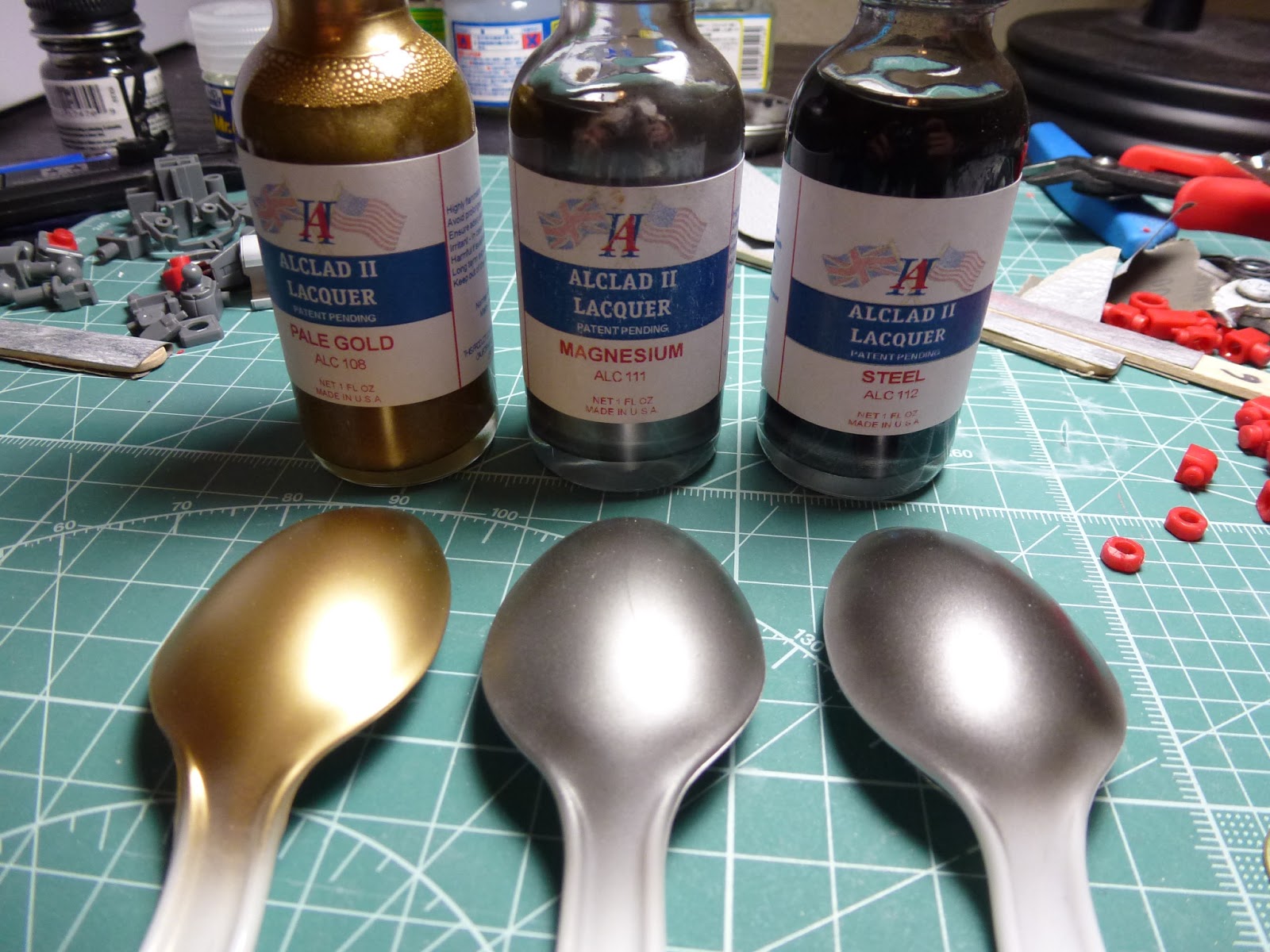 Gunplacore: Tutorial: Metallic Paints and Finishes