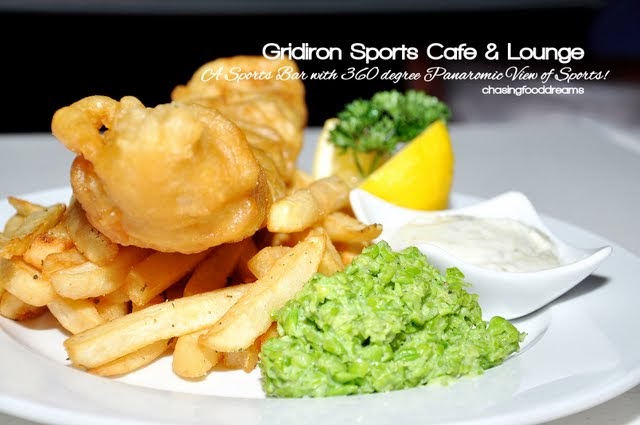CHASING FOOD DREAMS: GRIDIRON Sports Cafe and Lounge, Bangsar: Nothing ...