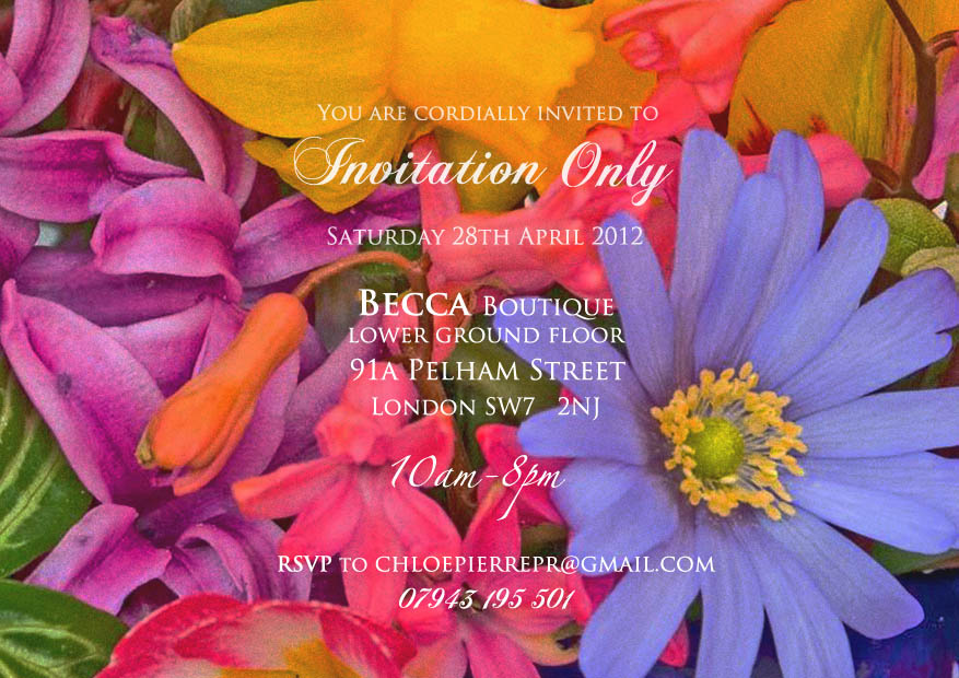 London Pop-ups: 'Invitation Only' Pop-up Boutique in South Kensington