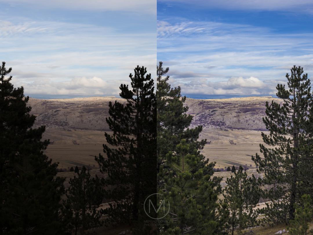 How to brighten up grey Landscapes Tutorial - Mersad Donko Photography