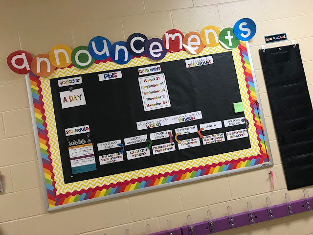 Hallway Announcements Bulletin Board FREEBIE!!! - Tech and Teachability