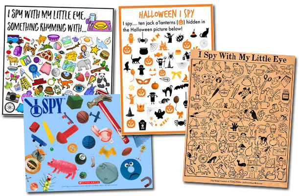 JUEGOS I SPY O VEO-VEO... - diezdedos