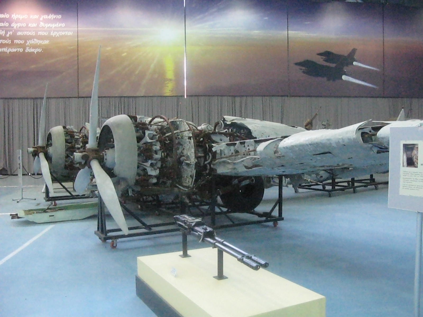 Restoring salvaged WW2 aircraft at the Hellenic Air Force Museum ...
