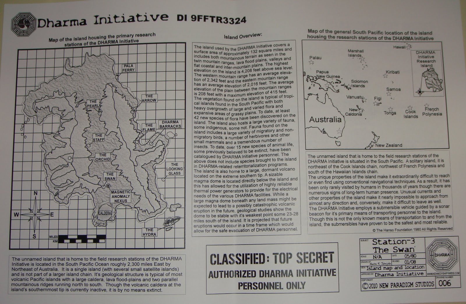 My Journey Through The LOST Encyclopedia: The Swan