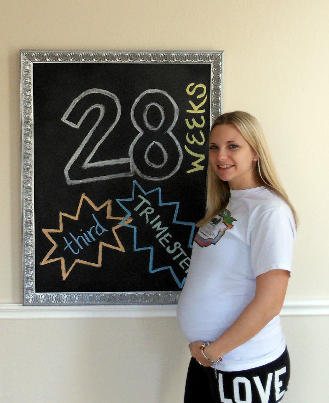 Pregnancy: 28 Weeks Third Trimester!
