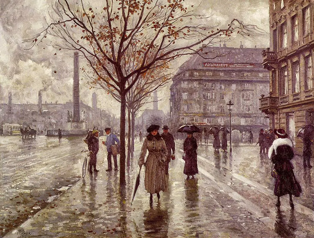 Paul Gustave Fischer | Cityscape painter | Tutt'Art@ | Pittura ...