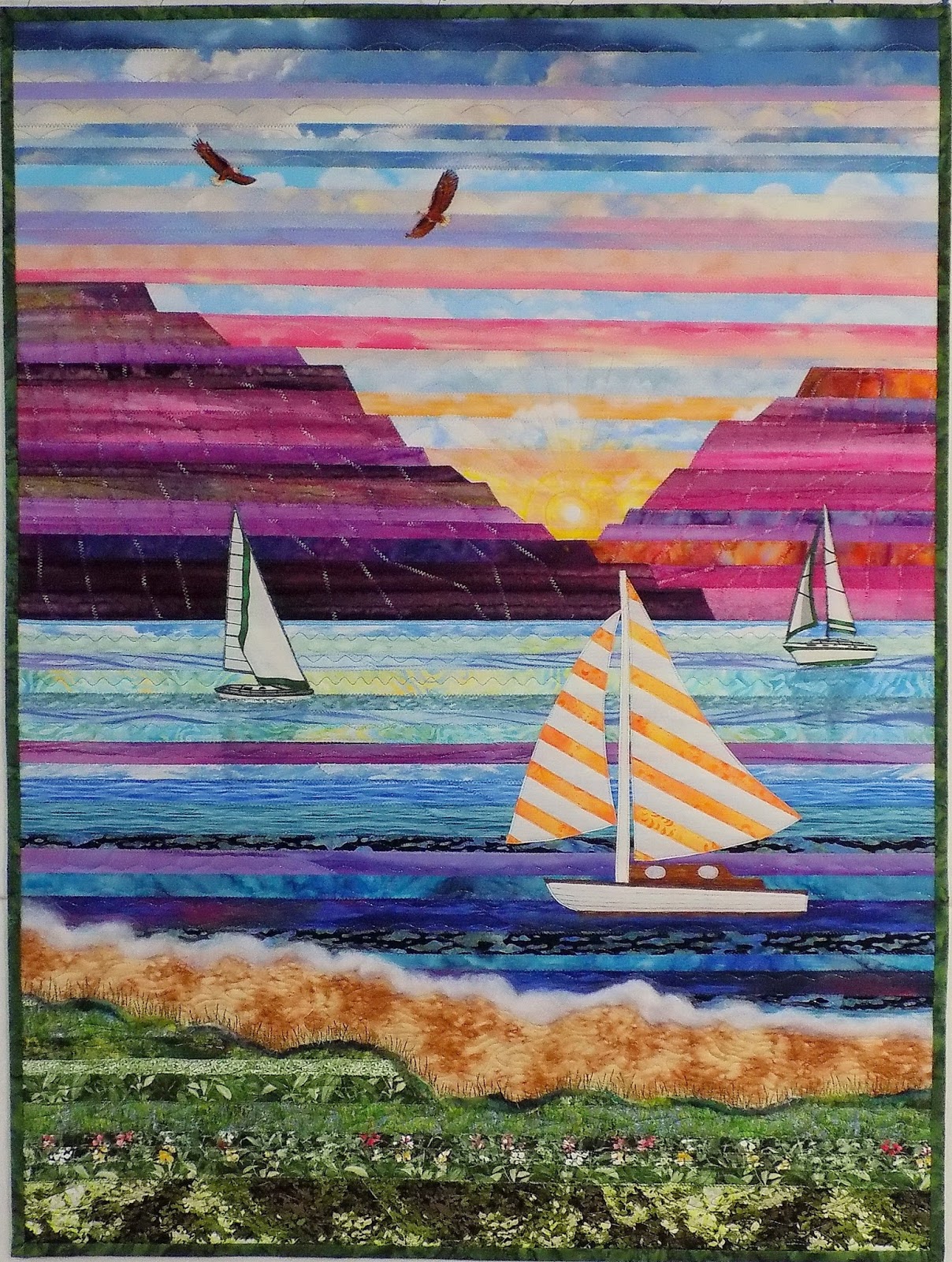 Linda's Landscape Quilts: 2018