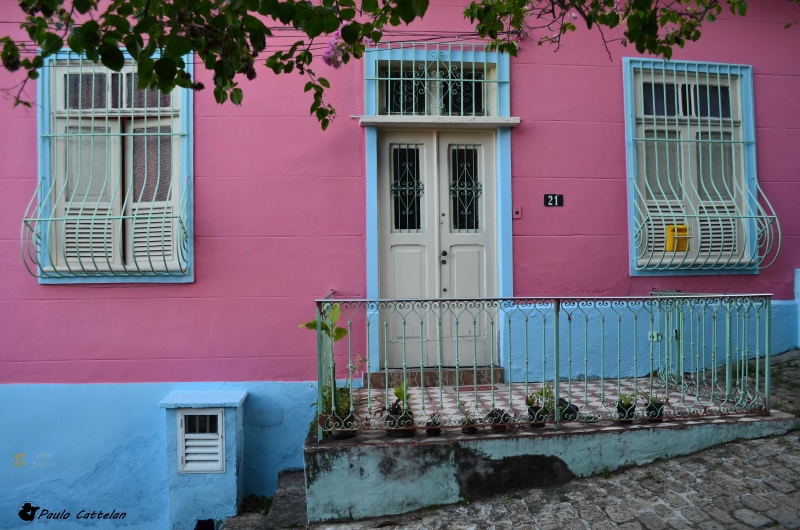 Gastando Sola Mundo Afora: A Casa Rosa - em Santa Tereza - Rio de Janeiro
