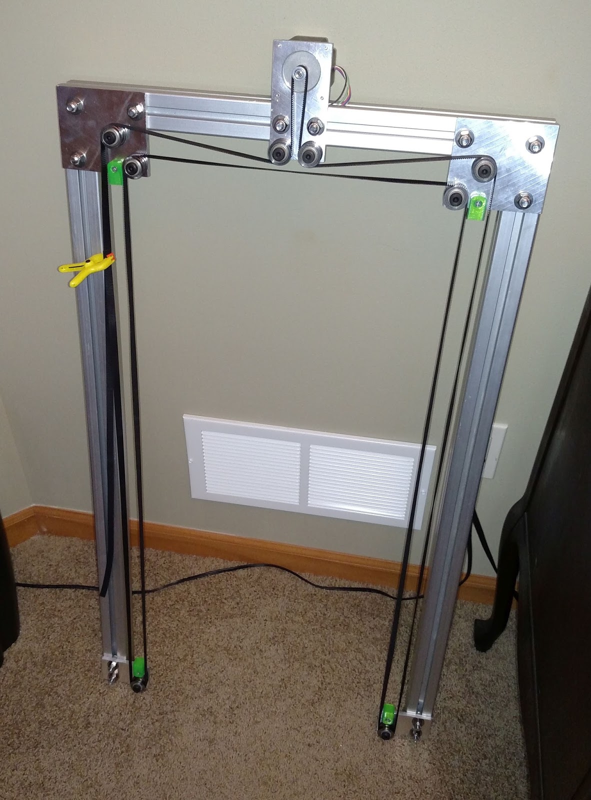 Mark Rehorst's Tech Topics: UMMD Belt Lifted Z Axis Design, part 1