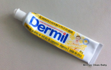 Minhas diKAs Baby: Pomada Dermil Camomila