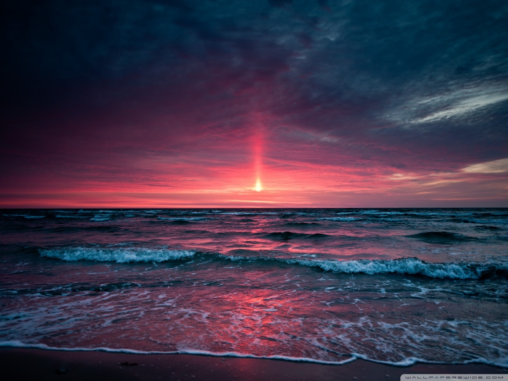 Download Pinkish Sunset wallpaper - Latest Wallpapers