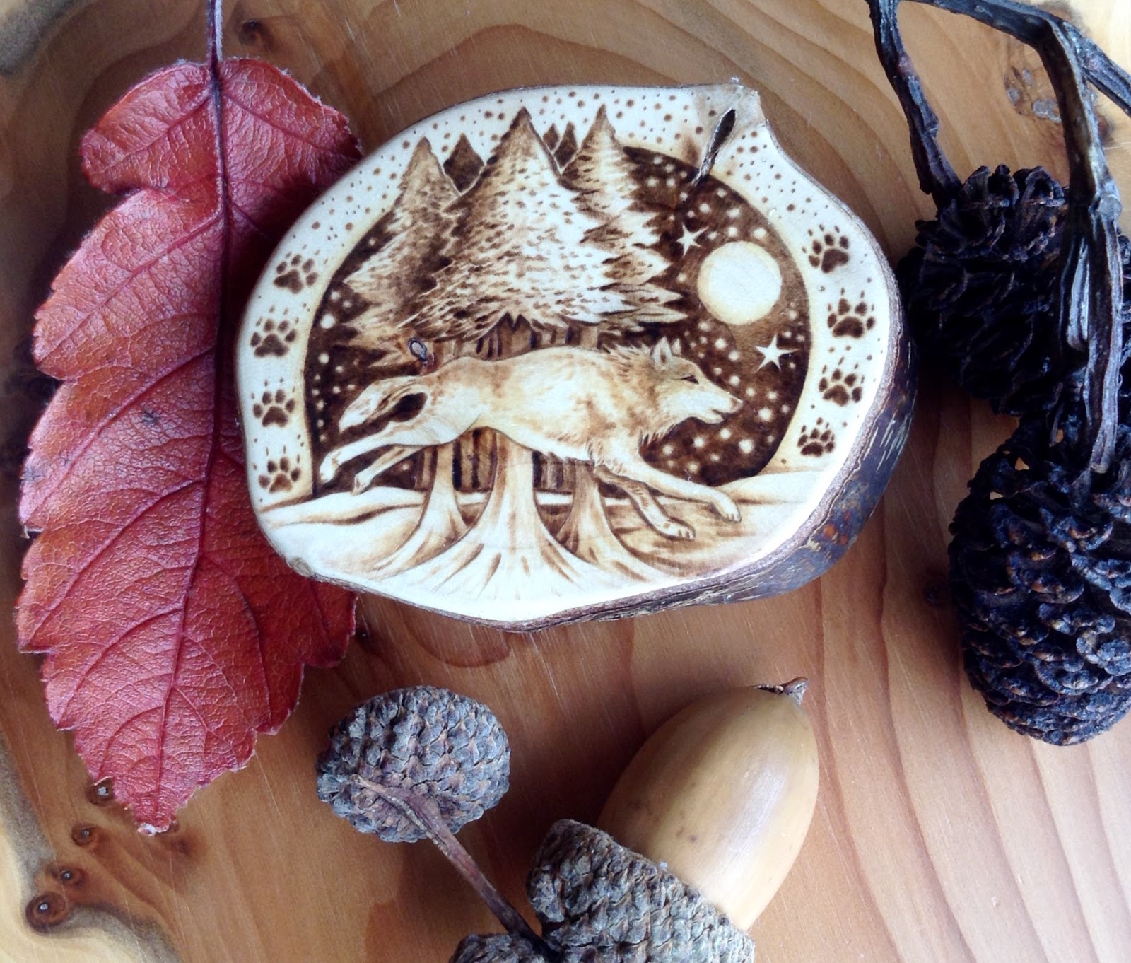 ENCHANTED-ART - Pyrography and Illustration: 2017