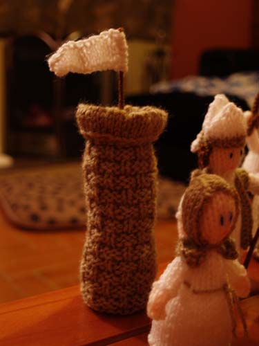 Valerie's Knitting Gallery: Knitted Chess Set