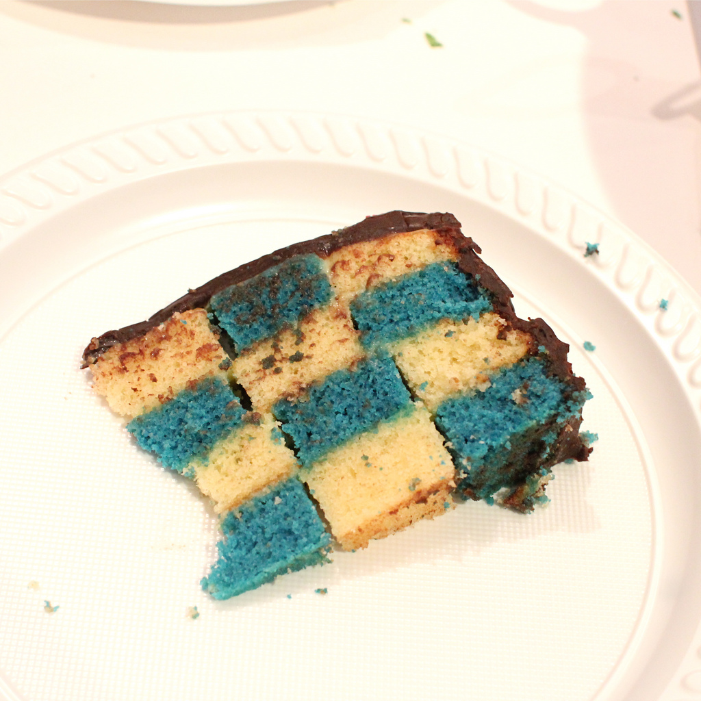 Food Endeavours of the Blue Apocalypse: Checkerboard Cake – Clandestine ...