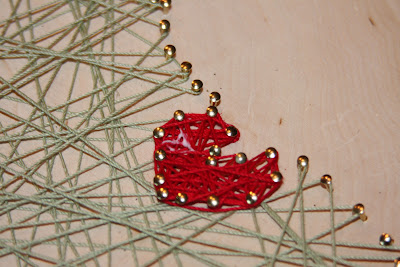 Feel LOVD Everyday: What I Made Wednesday {My Hometown String Art}