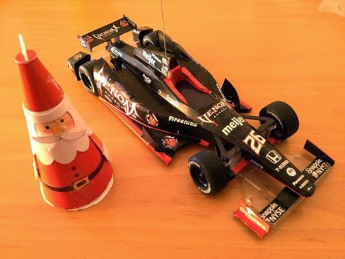 KYOSHOSAN: Custom Papercraft Mini-Z Indycar Body