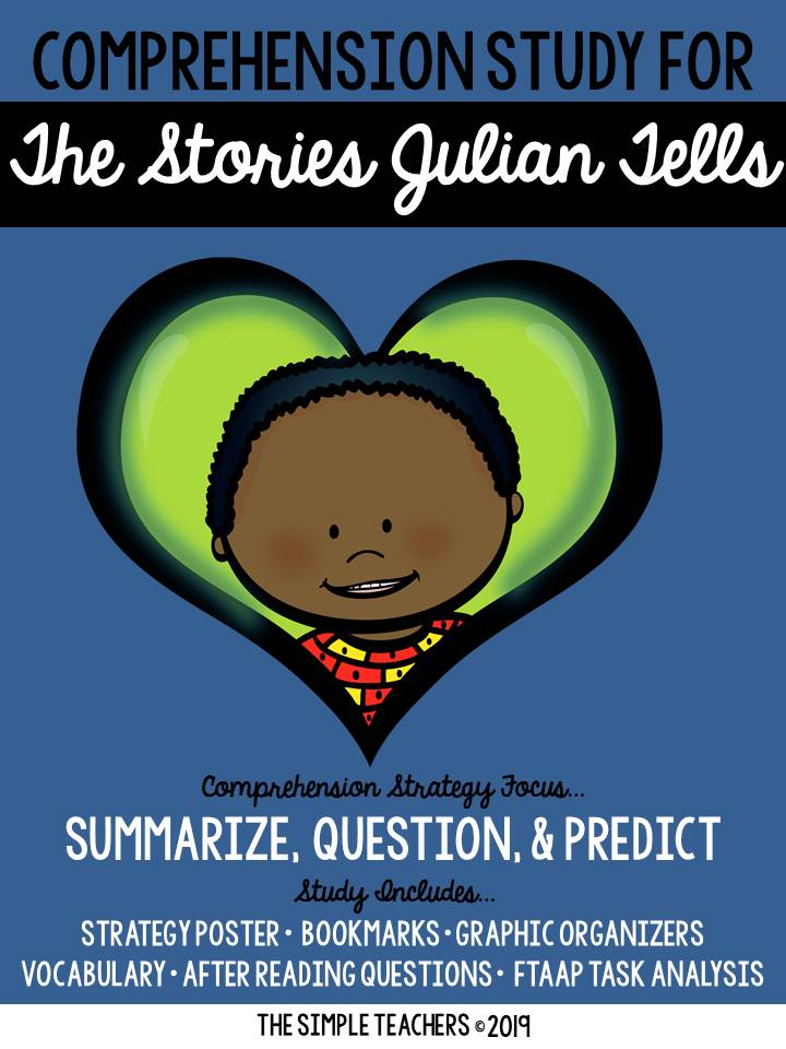 The Simple Teachers: The Stories Julian Tells Comprehension Guide