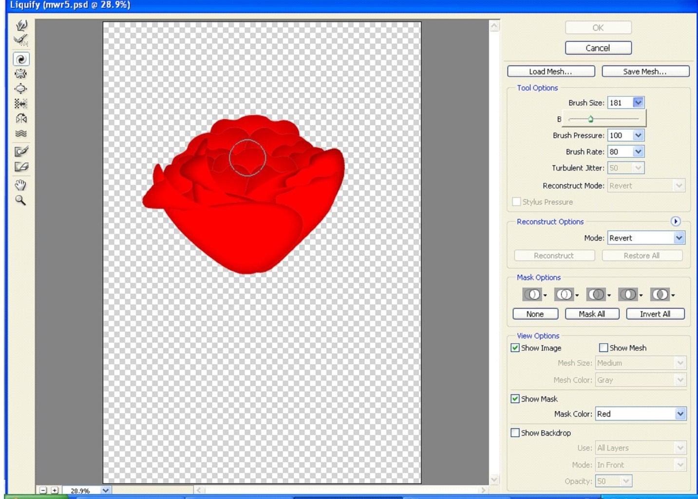 Membuat gambar Bunga Mawar dengan photoshop | Pandu Pinuji
