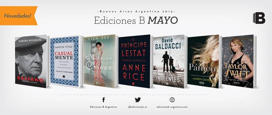 Abrazando Libros: Lo que se viene: Mayo | Ediciones B