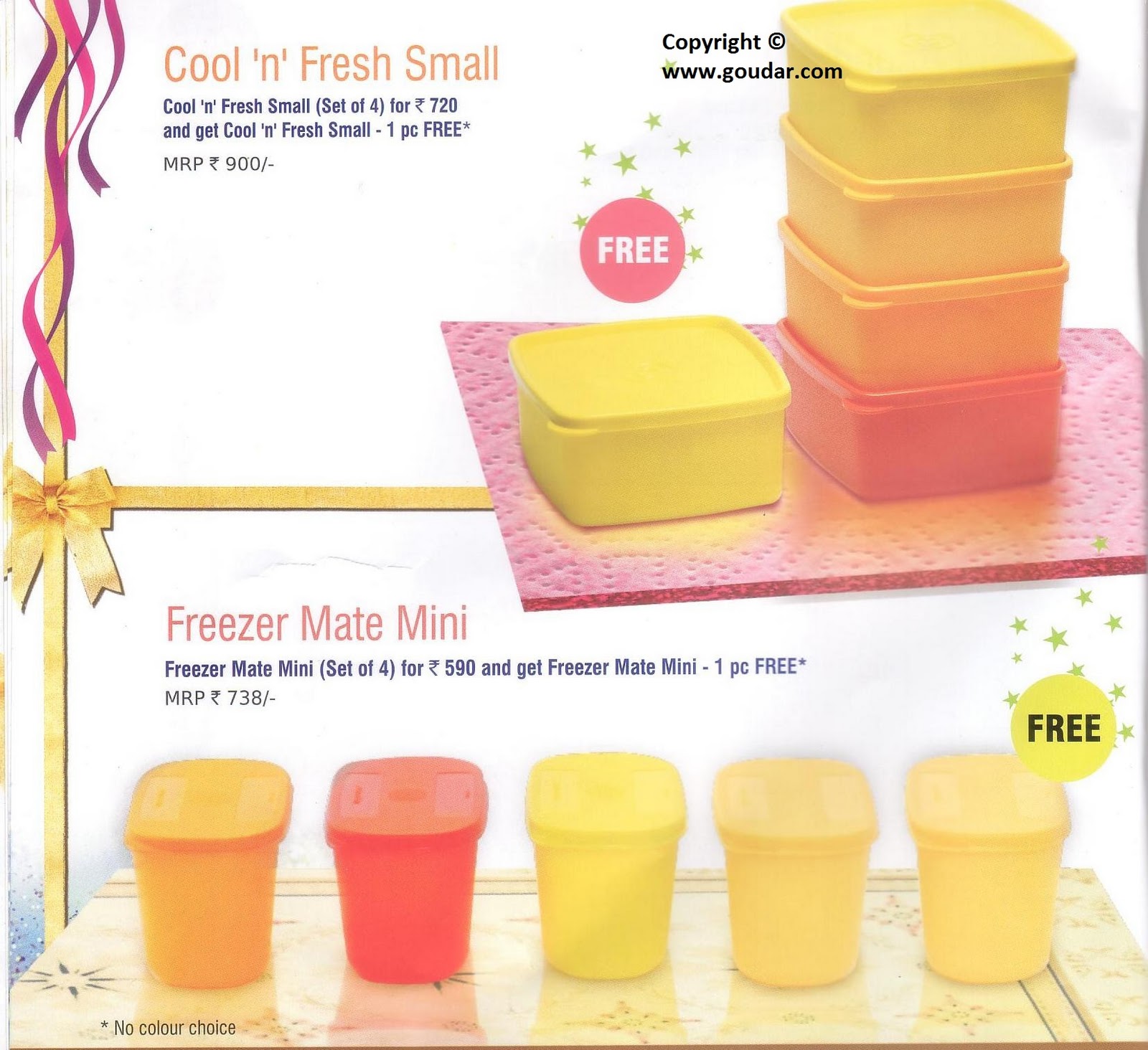 Tupperware: Tupperware Flyer for the month of October, 2011