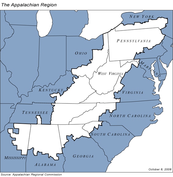 Wayfarin' Stranger: Just where is Appalachia?
