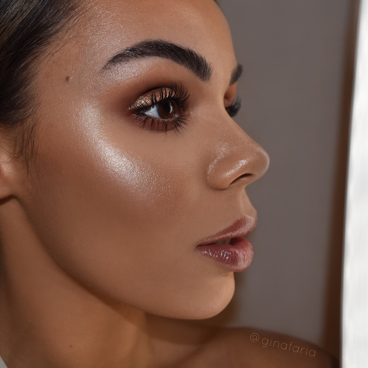 JLo Glow Inspired Makeup Look - Gina Faria - Beauty, Fashion, Makeup