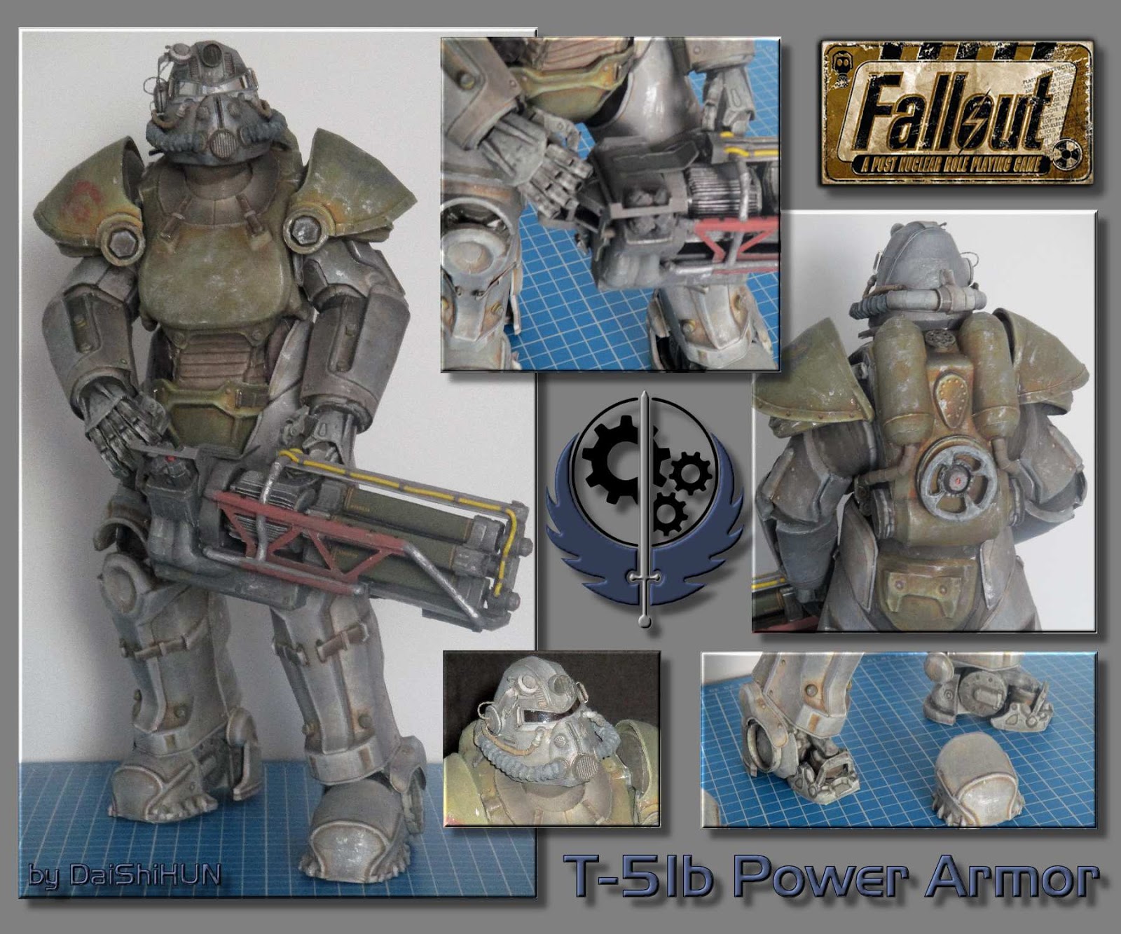 Papercraft Fallout Power Armor